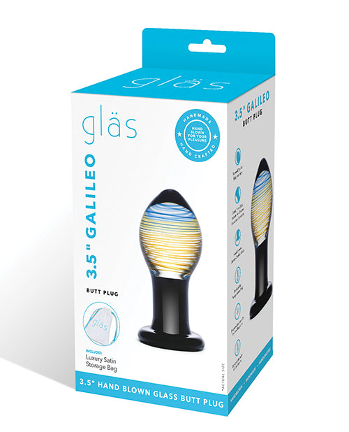 Glas Galileo Glass Butt Plug | Empower Pleasure